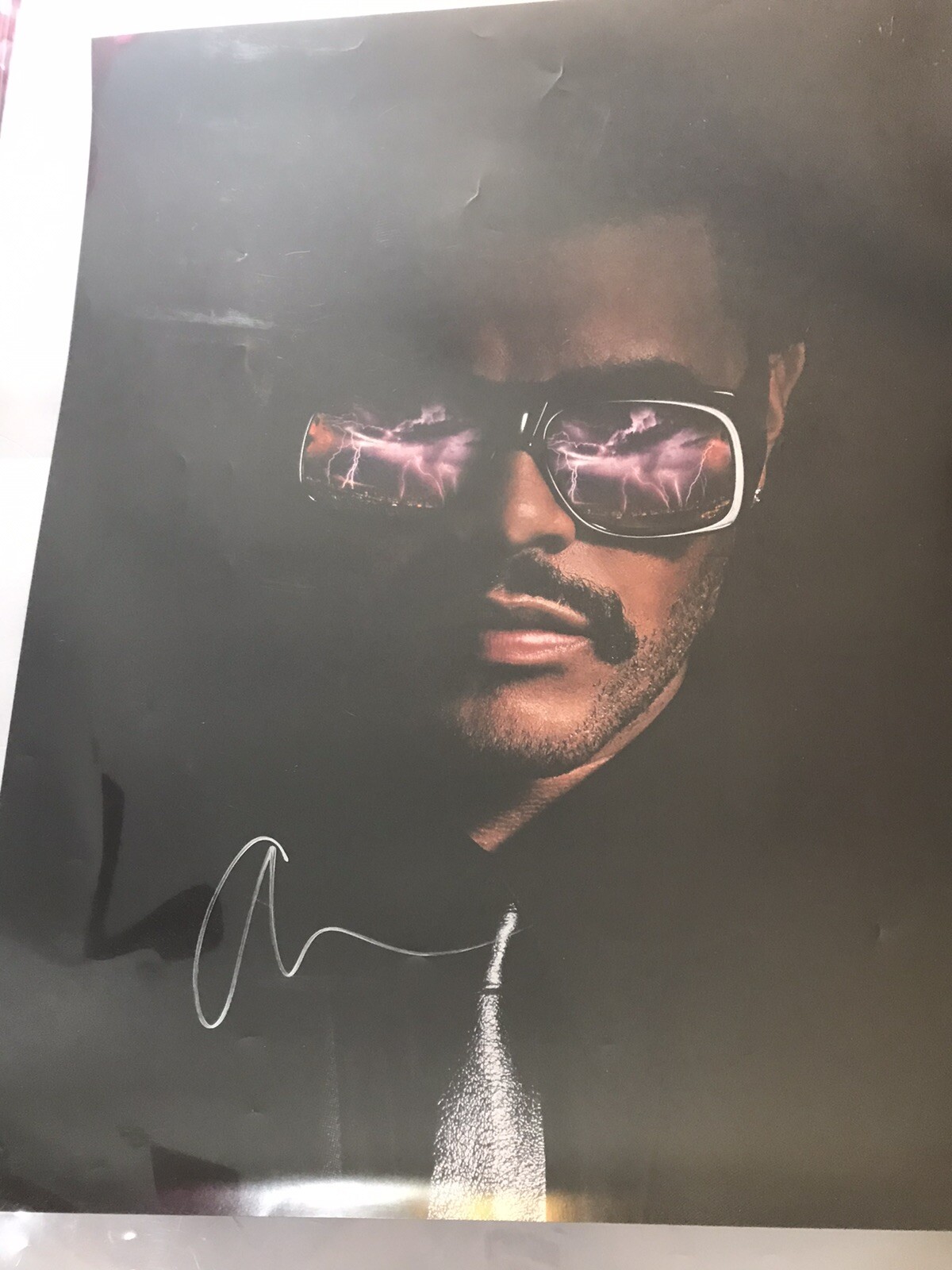 THE WEEKND Signed AFTER HOURS 24x30 Large Poster AUTHENTIC Musician ...