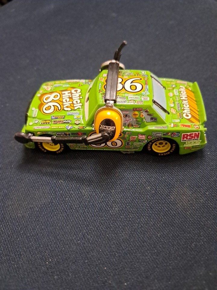 Cars movie Chick Hicks 86 car w/ headset diecast collectible Disney ...