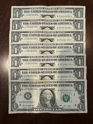 Seven Duplicate Star Note | eBay