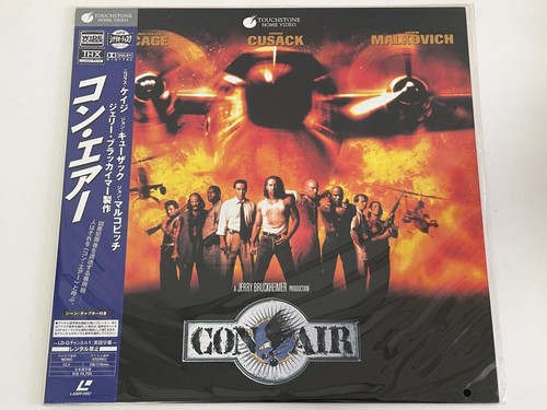 Con Air Laserdisc Nicolas Cage LD Japan 1998 PILF-2558 WS AC3 OBI ...