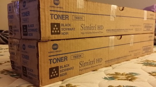Konica-Minolta Konica C224/284/364 Black Toner :: A33K150 (Consumables ...