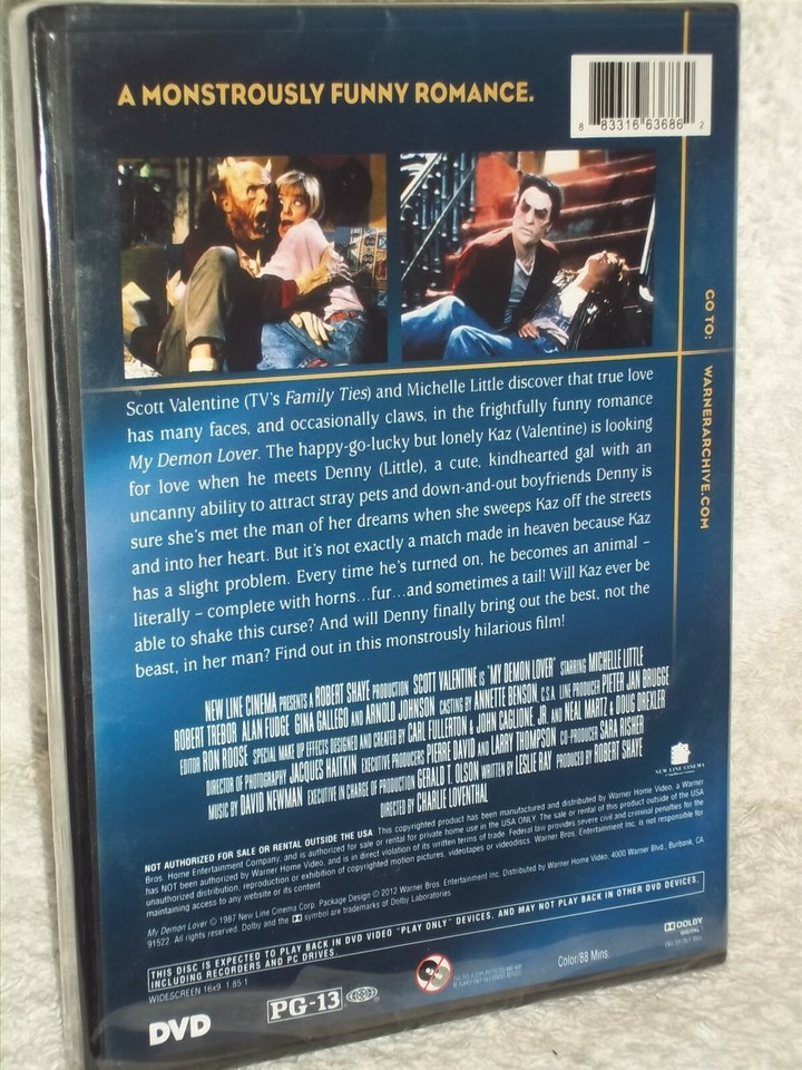 My Demon Lover (DVD, 2020) NEW Scott Valentine Michelle Little Arnold ...
