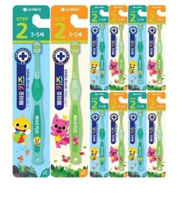 Pinkfong Baby Shark Perio Kids Toothbrush 10pcs For3-5Y Children Oral ...