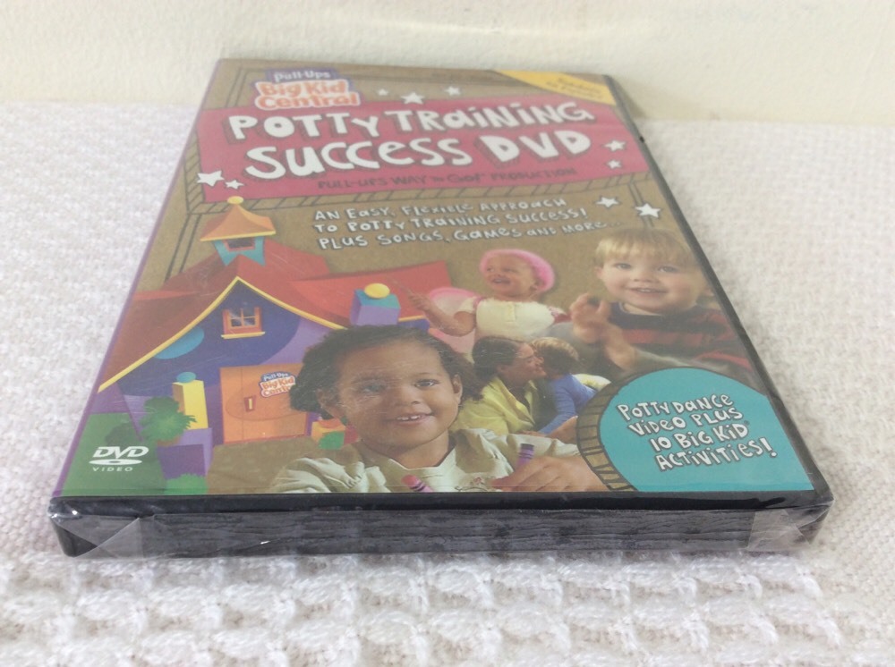 Potty Training Success DVD, Pull Ups, Big Kid Central, New and Sealed ...