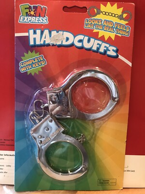 Handcuffs Novelty Costume Accessory with keys | eBay