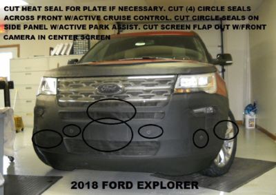 Lebra Front Mask Cover Bra Fits Ford Explorer 2018-2019 18 19 | eBay