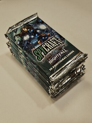 10 Spycraft Operation Nightfall Collectible Card NEW! Game Booster ...