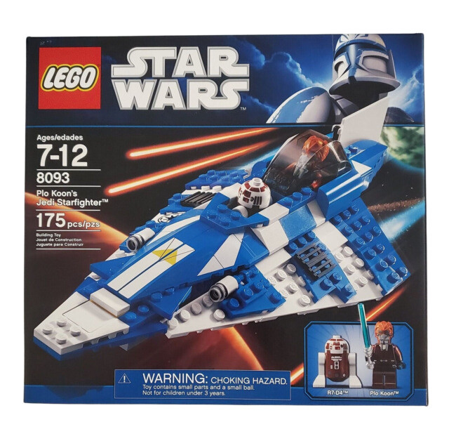 LEGO Star Wars: Plo Koon's Jedi Starfighter (8093) for sale online ...