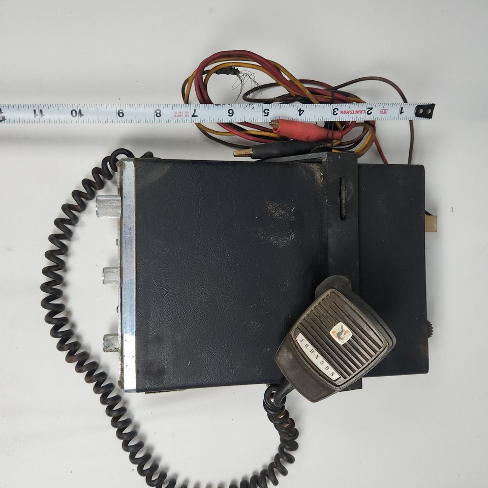 Vintage Johnson Messenger 4140 CB Radio Transmitter Made In USA | eBay