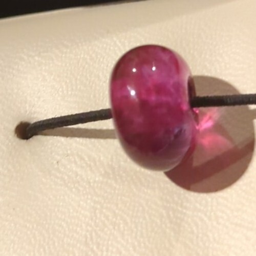 Vintage Original Authentic Trollbeads Pink Murano Glass Bead Early 2000 ...