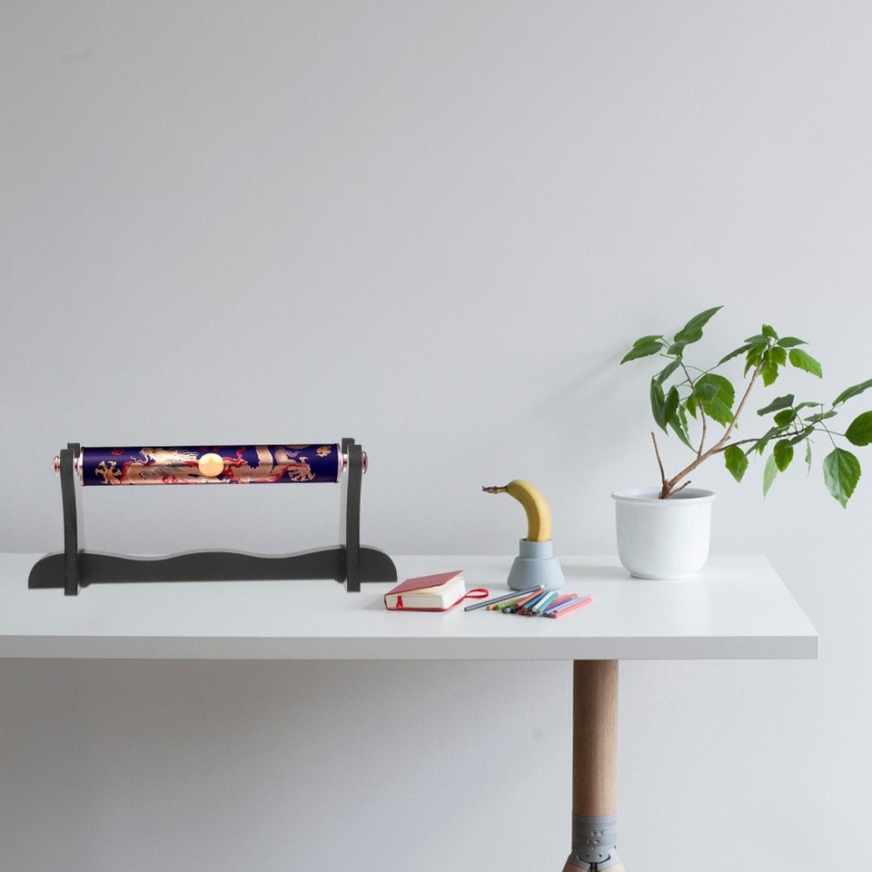 Storage Rack Desktop Document Holder Household Scroll Stand Delicate ...