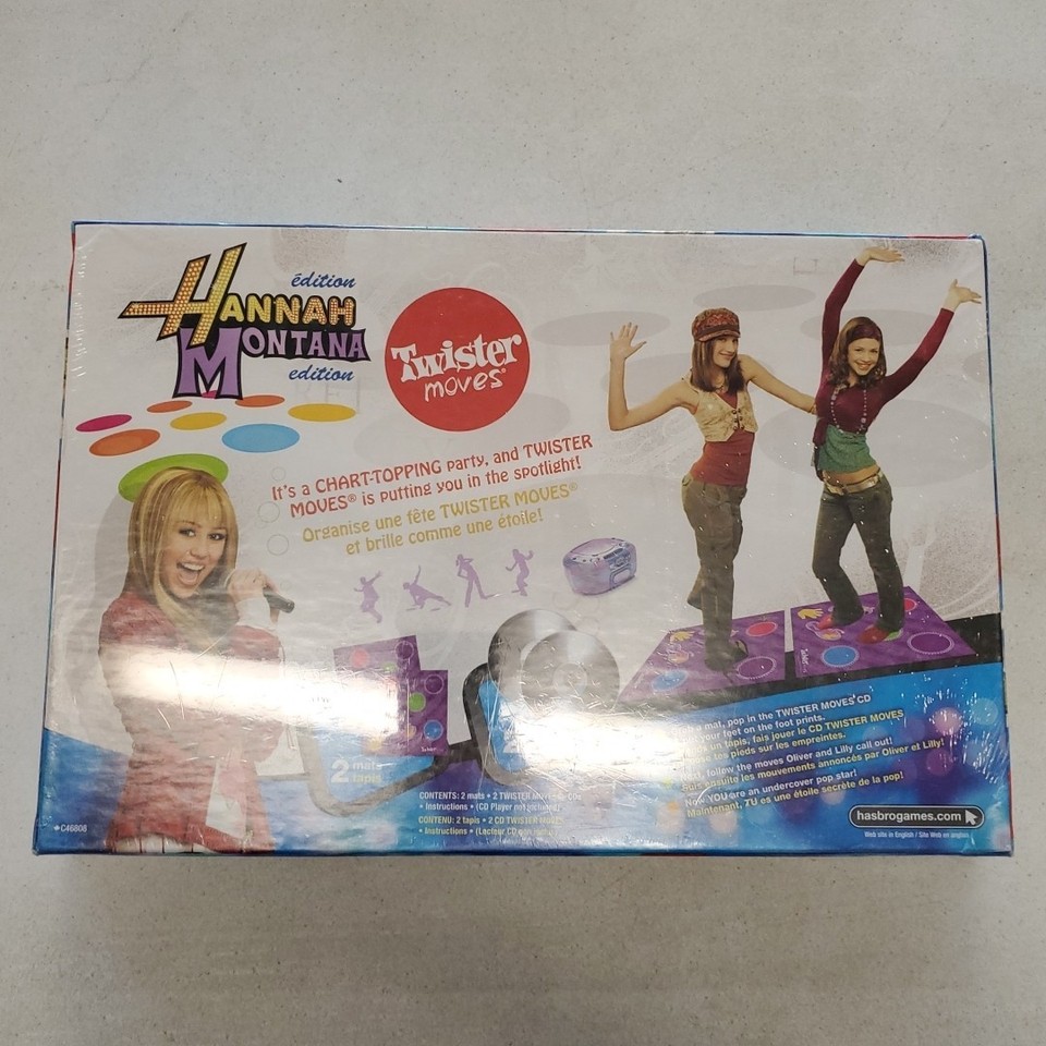 Hannah Montana Twister Moves Age 8+ Disney New | eBay