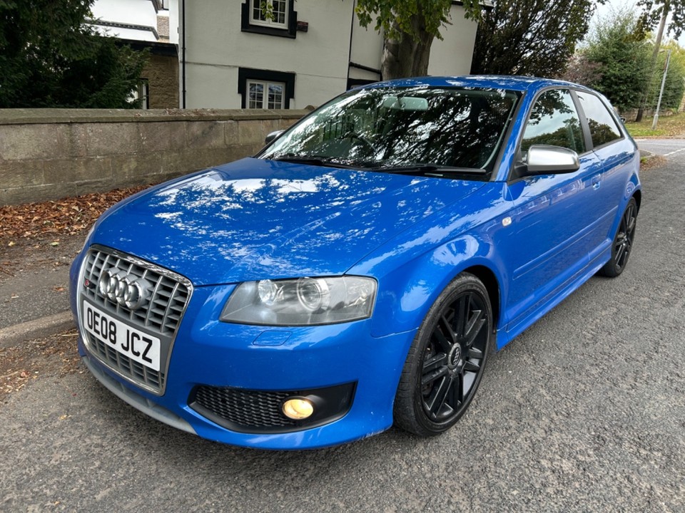 2008 Audi A3 S3 QUATTRO SPORT 3 DOOR HATCH NARDO BLUE*STUNNING MEGA ...