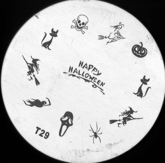 T Stamping Series Nail Art Image Stamp Template Plate 1 | eBay