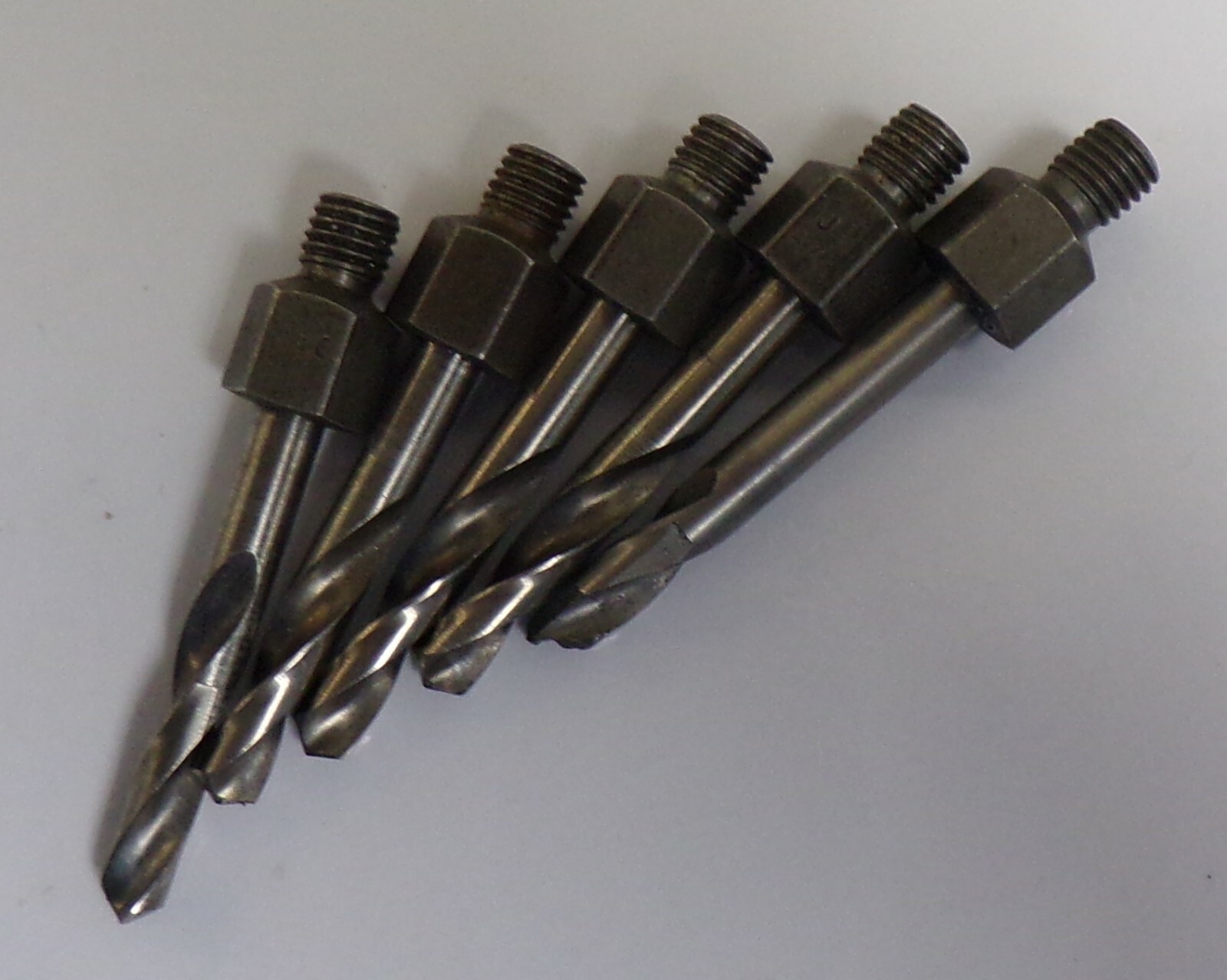THREADED SHANK DRILL BITS, DIAM: 3/16, OAL: 2", **LOT OF 5** | eBay