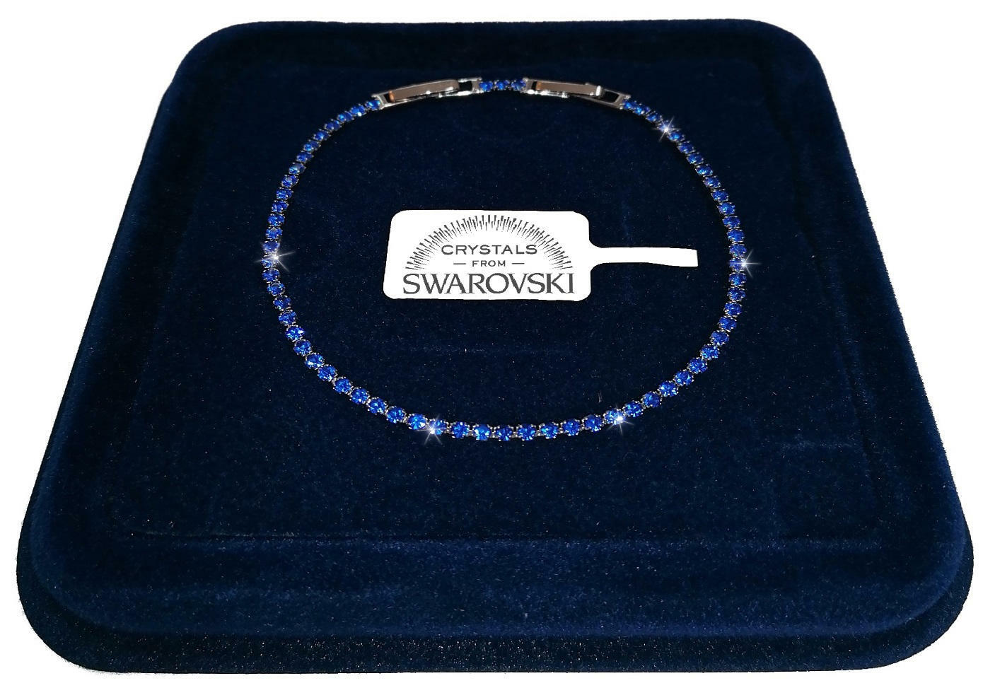 Bracciale Braccialetto Tennis 2-3 mm Finissimo Uomo Donna pl. Oro 18k ...