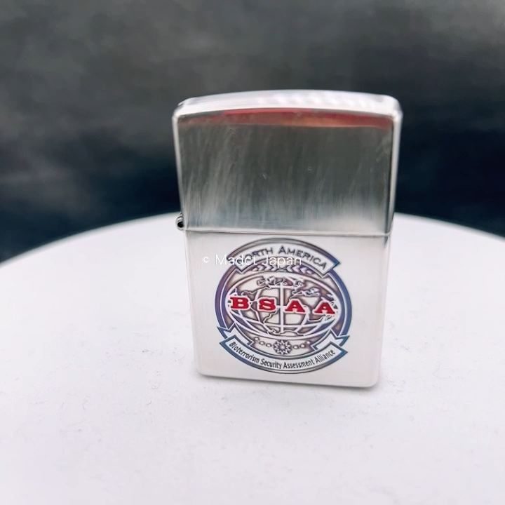 Zippo Resident Evil BIOHAZARD BSAA Silver Lighter Japan New | eBay