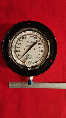 3D Instruments 1500 PSI High Accuracy Test Gauge 5PSI Graduation | eBay