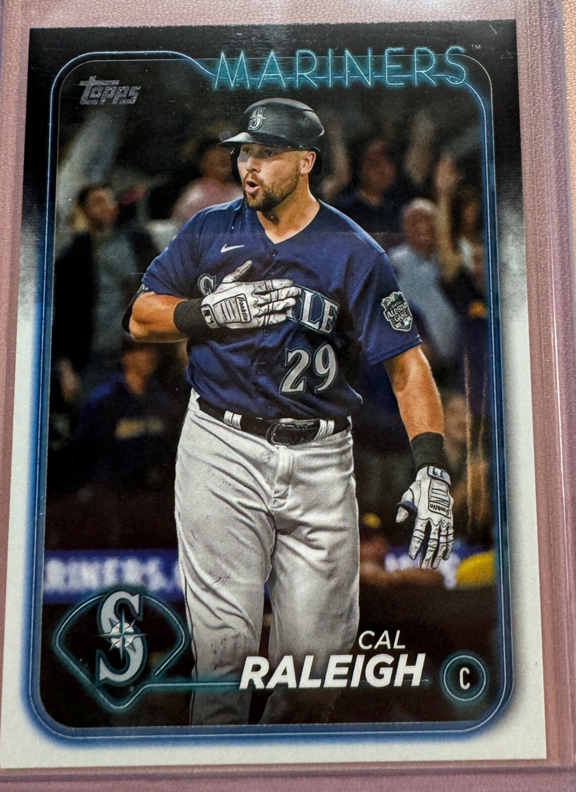 Cal Raleigh Baseball Base Card #122 Seattle Mariners 2024 Topps Series ...