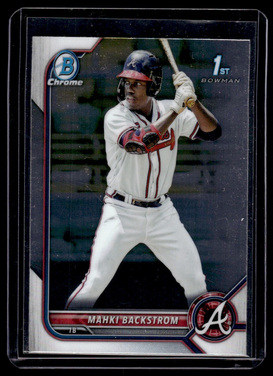 2022 Bowman Chrome Prospects Mahki Backstrom Atlanta Braves #BCP-121 | eBay