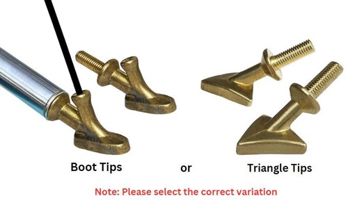 Plastic Welder Boot or Triangle Tips for Jounjip or Gino Brand Kit 2 ...