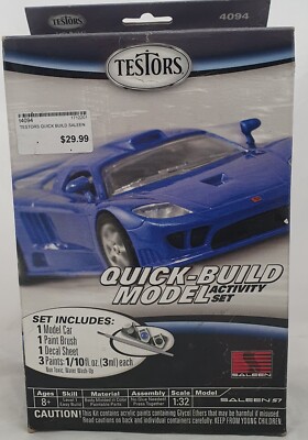 Testors Quick Build Saleen S7 | eBay Australia