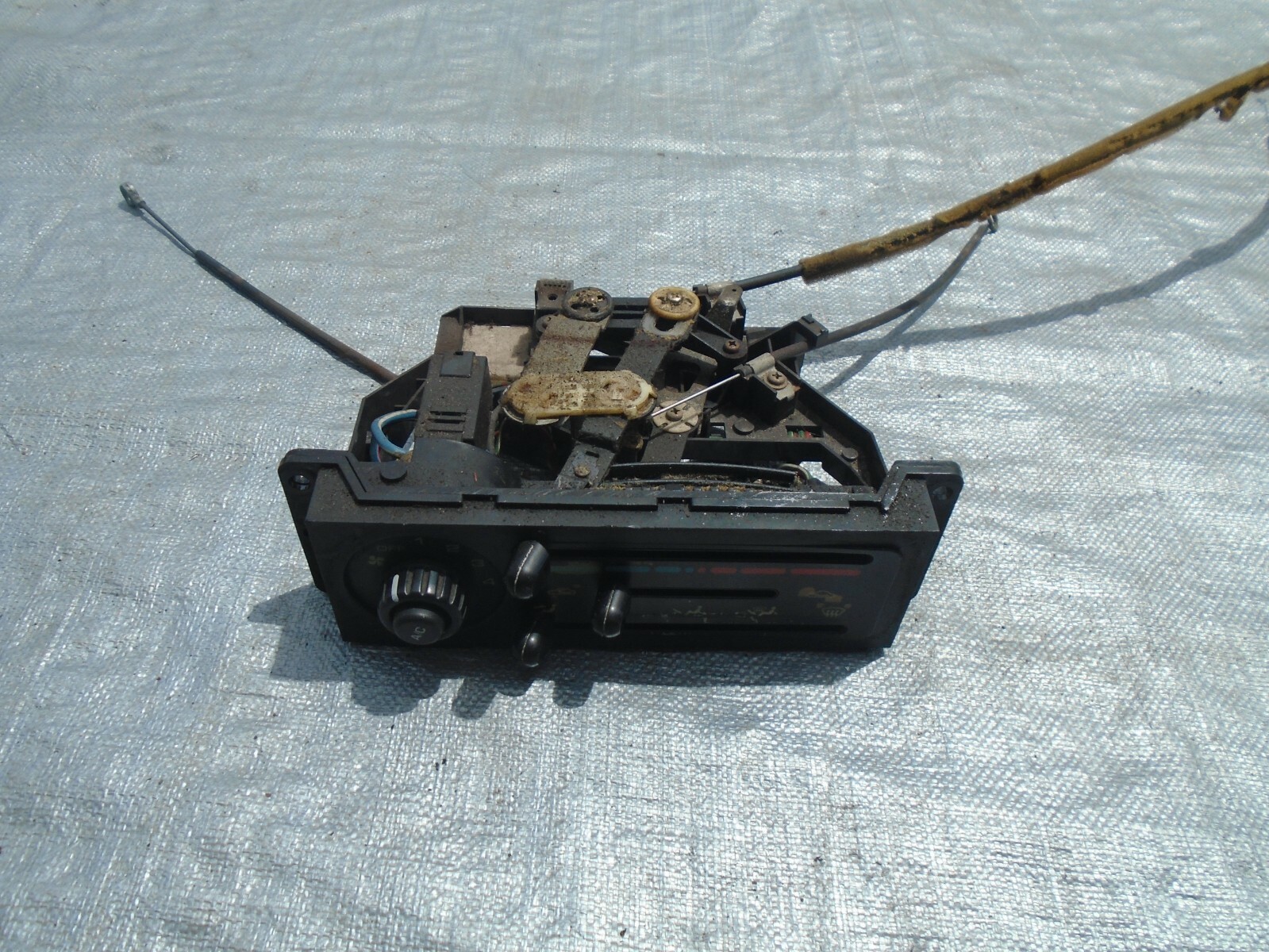 MAZDA MIATA A/C HEATER CONTROL SWITCH PANEL 90 91 92 93 94 95 96 97 ...