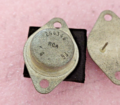 1pcs 2N4346 Ge PNP Power Transistors 5 W 60V 10 A TO3 RCA | eBay