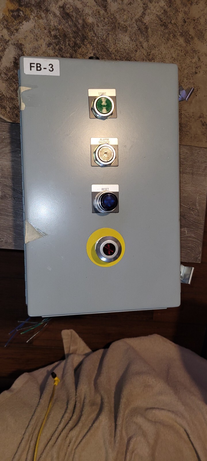 Control Panel 16X10X6 Allen Bradley Push Buttons E-Stop | eBay