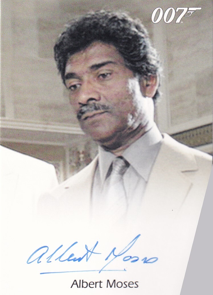 James Bond Mission Logs Albert Moses As Sadruddin Fletch Talks