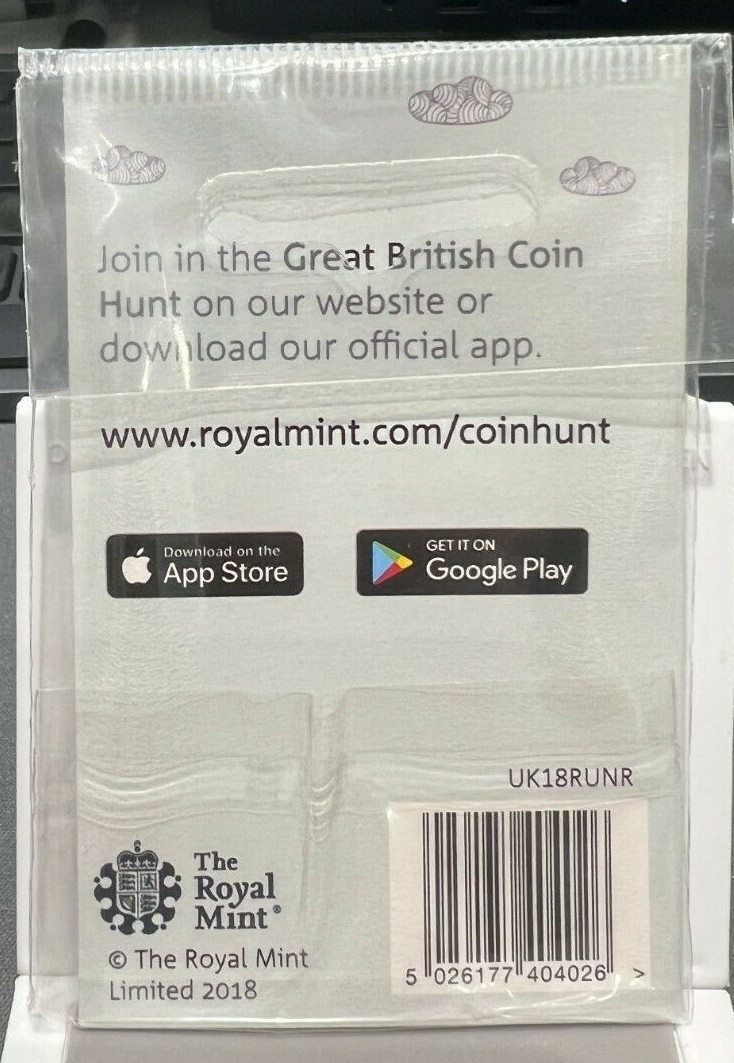 2018 10p coins alphabet a-z Letter R "ROBIN" Royal Mint Carded Sealed ...