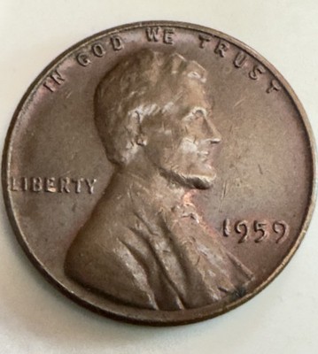 1959 Lincoln Penny No Mint Mark Very Nice Penny To Keep | eBay