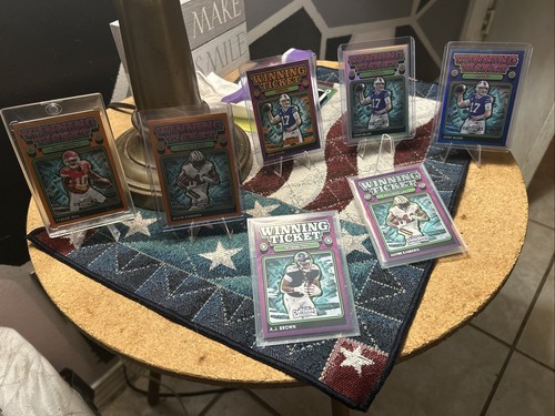 7 Winning Ticket Cards Including Josh Allen /99, Silver Ticket And ...