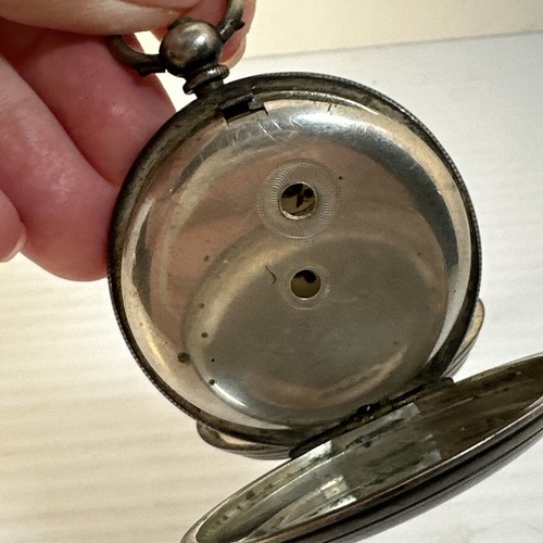 Antique Key Wind Key Set Pocket Watch Marked 38264 Fine Silver Case | eBay