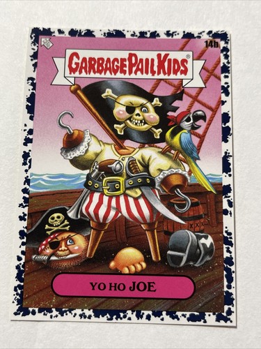 2020 Garbage Pail Kids 35th Anniversary Bruised Black Parallel YO HO ...
