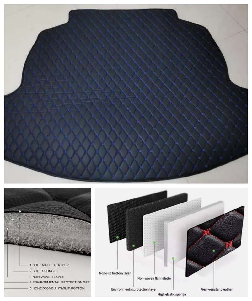 Trunk Mat for Honda Civic Car Trunk Mats Auto Floor Mat Waterproof ...