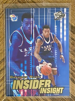 2008 PRESS PASS REFLECTORS GOLD BRANDON RUSH ROOKIE CARD KANSAS ...