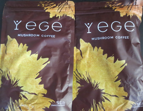 YEGE Mushroom Coffee,180g, 30 Servings - 2 PACK | eBay