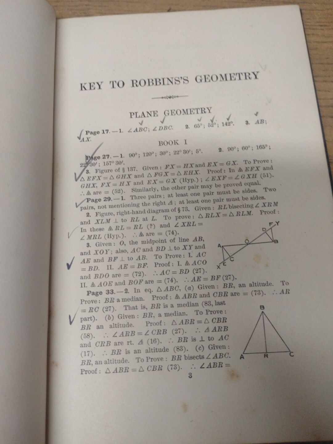 1907 A Grammar School Algebra, Fletcher Durell & Edward R. Robbins ...