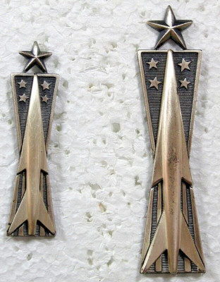 US Air Force Senior Missile Maintenance Oxidized Insignia Badge Pin Set ...