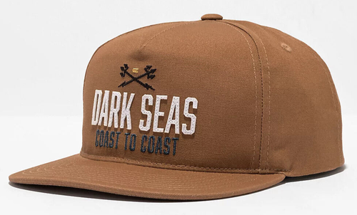 NWT Dark Seas Division Cleveland Khaki Brown Tan Snapback Hat | eBay