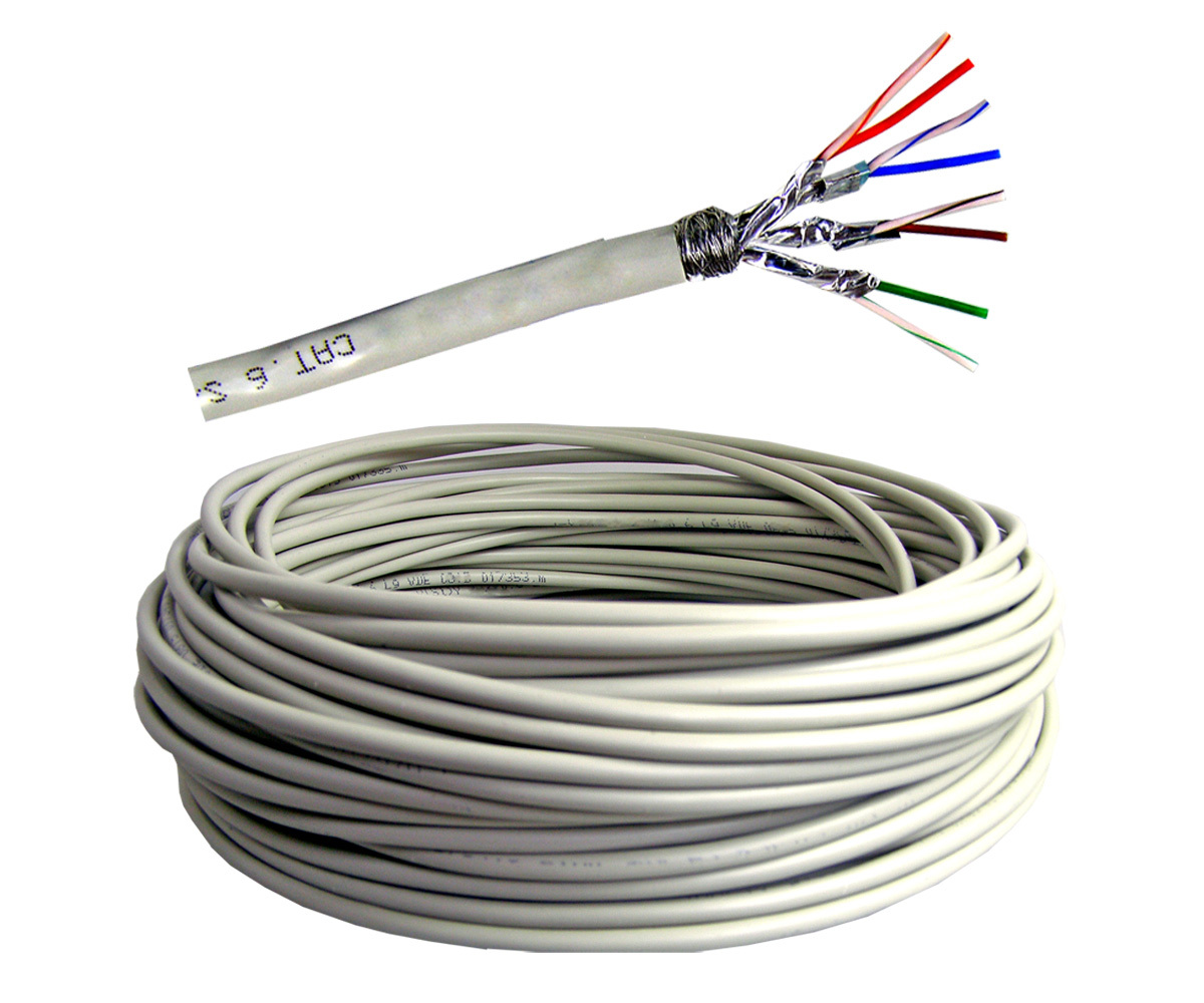 2x Cat.6 Dosen 2xRJ 35m Verlegekabel Netzwerk Kabel LSA LAN Kat6 | eBay.de