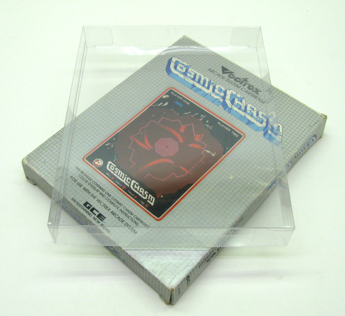 25x VECTREX CIB GAME - CLEAR PLASTIC PROTECTIVE BOX PROTECTOR SLEEVE ...
