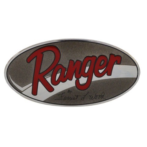 Ranger Boat Logo Emblem 7616126 | 4 5/8 X 2 3/8 Inch Metallic Gray for ...