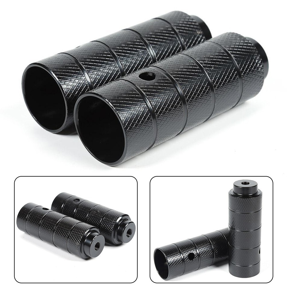 Track Bike Foot Pegs AntiSkid Aluminum Alloy Pegs with Non Slipping ...