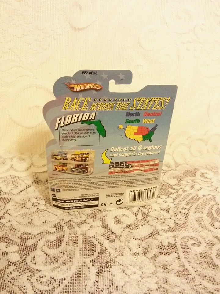 Hot Wheels 2008 Florida Connect Cars Green '69 Camaro New on Card ! | eBay