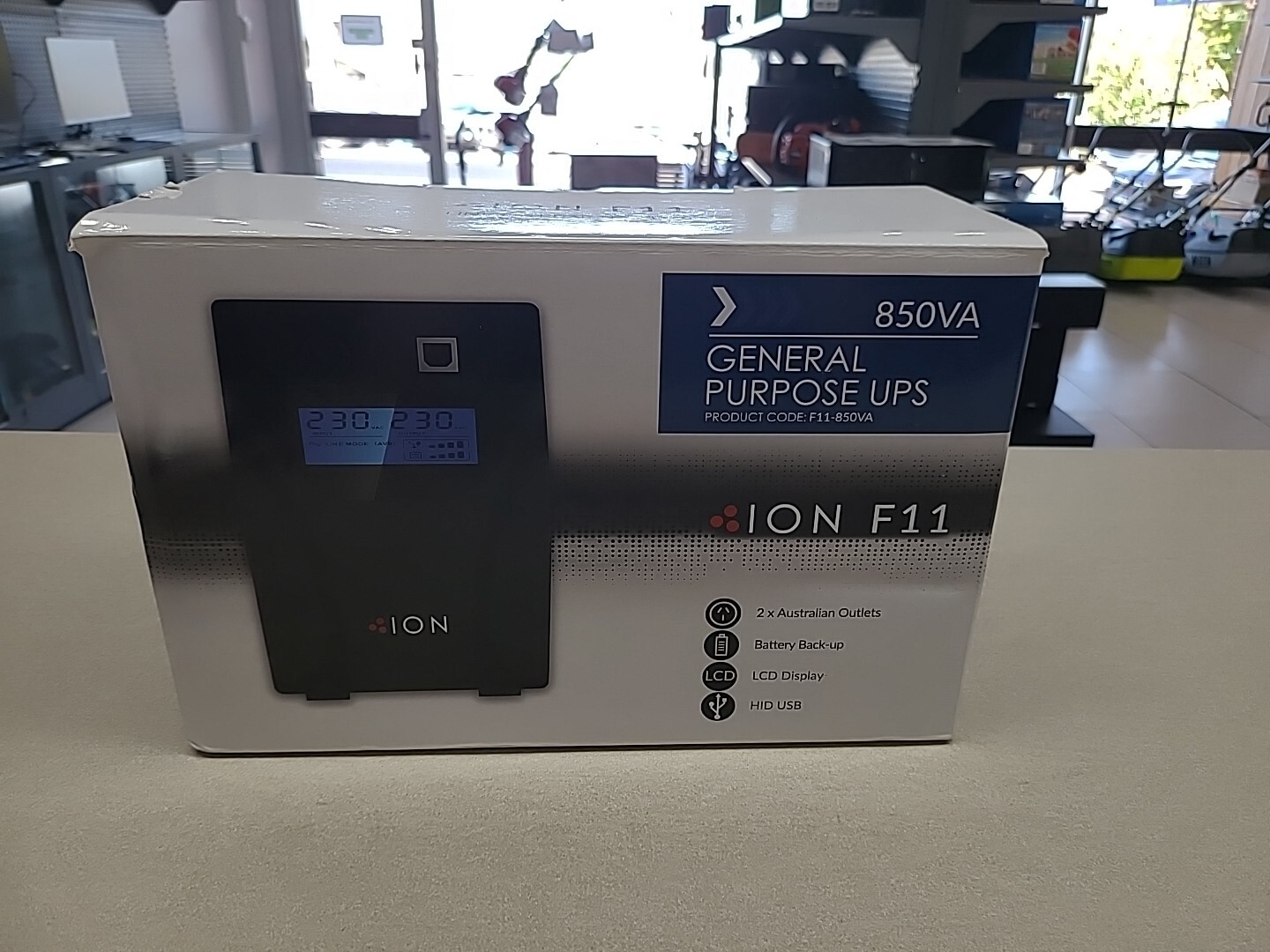 ION F11 850VA 480W Line Interactive UPS Backup Power 2 x Australian Outlets | eBay
