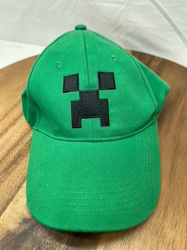 Minecraft Jinx Hat Cap Creeper Baseball Green Youth Adjustable | eBay