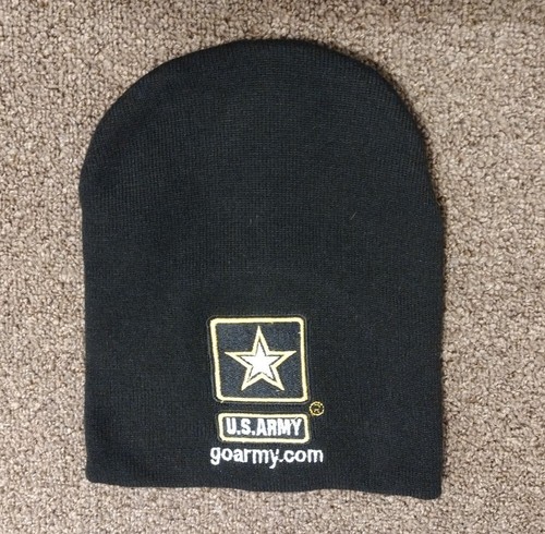 US Army Go Army Knit Beanie Black | eBay