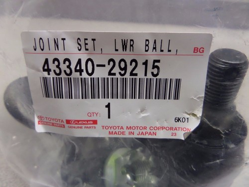 Toyota Camry (JPP) Highlander Front Lower Ball Joint Set Genuine OEM | eBay